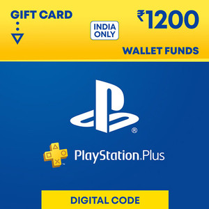 SONY PlayStation Store Gift Card 1200 INR (Email Delivery - Digital ...
