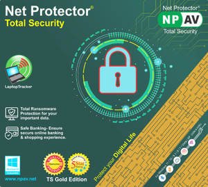 Net Protector 2023 1 PC 1 Year Total Security Compatible with Windows ...