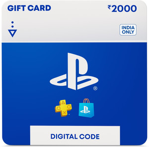SONY PlayStation Store Gift Card 2000 INR (Email Delivery - Digital ...