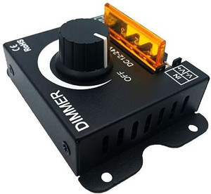 keertan kalp DC 12V24V LED Dimmer Switch 30A360W Voltage Adjustable ...