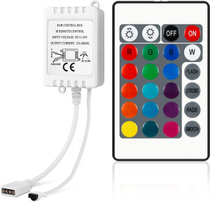 AURECIS LED Strip Remote Controler | 24-Key IR Remote for 3528 5050 RGB ...