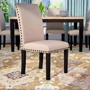 Starwood 4 Chair for Dining Living Room Hotel office Gery Chairs Solid ...