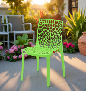 GOYALSON Designer Web Chair Plastic Living Room Chair for home study ...