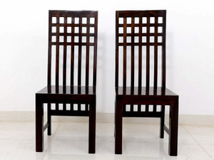 Dashing Craft Solid Wood Dining Chair Price in India - Buy Dashing ...