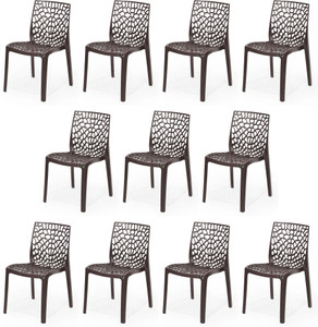 GOYALSON Designer Web Chair Plastic Living Room Chair for home study ...