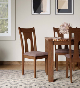 Godrej Interio Honey Solid Wood Dining Chair Price in India - Buy ...