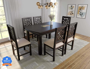 Flipkart Perfect Homes Dining Table with 6 Chairs for Home | Dining ...