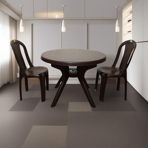 HOMIBOSS Fiber Dinning Room Set for Garden & Outdoor | 1 Dining Table ...