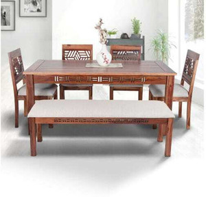 Flipkart Perfect Homes Solid Wood 6 Seater Dining Set Price in India ...