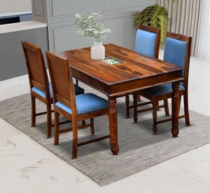 Flipkart Perfect Homes Rosewood ( Sheesham ) Solid Wood 4 Seater Dining ...