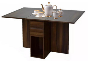 Old Wolf Furniture Engineered Wood 6 Seater Dining Table Price in India ...