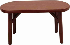 STALLION ENTERPRISES Synthetic Fiber 4 Seater Dining Table Price in ...