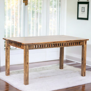 Flipkart Perfect Homes Solid Wood 4 Seater Dining Table Price in India ...