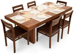 SHRI RAM ENTERPERISES Sheesham Wood Dining Table Set For Living Room ...