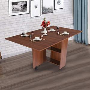 FORKTAI Engineered Wood 6 Seater Dining Table Price in India - Buy ...