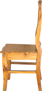 OCB Segun Wooden Dining & Living Chair NATURAL POLISH Royal Class ...