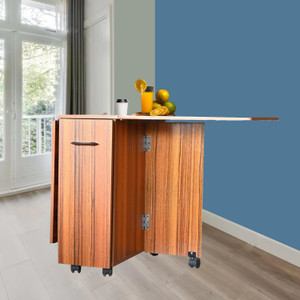 SPECIALITY PANELS "Folding Dining Table" with Big Crockery Pull Out ...