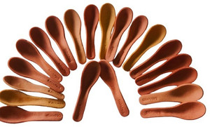 EdiblePRO Pack of 20 Microfiber I Edible Cutlery I Soup Spoon (Spicy ...