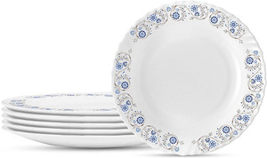 BOROSIL Pack of 6 Opalware Mist 6-Piece Quater Plate Dinner Set Price ...