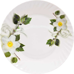 PS smart shopping Melamine dinner plate full size unbreakable double ...