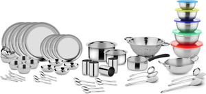 Classic Essentials Steel Dinner Set Price in India - Buy Classic ...
