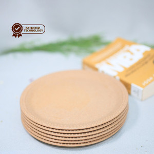 Pacing Grass Pack of 6 Bamboo Patented Technology|Quarter Plates Set ...
