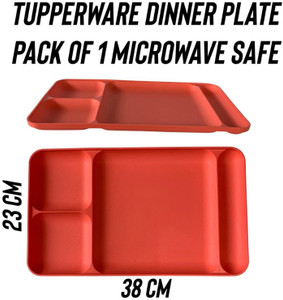 TUPPERWARE Plastic Dinner plate pack of 1 Dinner Set Price in India ...