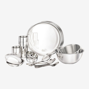 Judge by TTK Prestige Pack of 24 Stainless Steel Dinner Set Price in ...