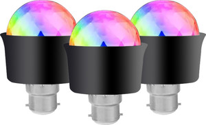 MOBIZAC Mini LED Disco Dj Light Bulb Single Disco Ball Price in India ...