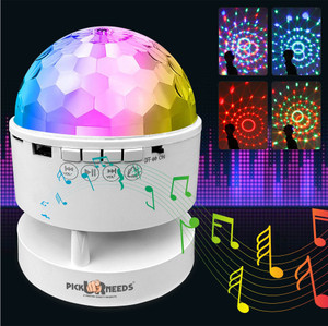 Buy Make Ur Wish LED Disco Night Light Music Player LED Projector ...
