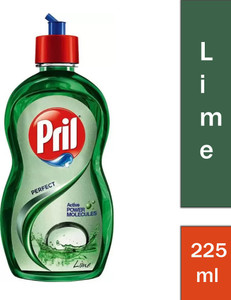 Pril Lime Grease Fighter Insta Clean @@ Pack Of (225ML) Dish Cleaning ...