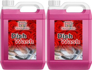 BLISS & BLUSH Dish Cleaning Gel Non Acidic Formulas Rose 10L Dish ...