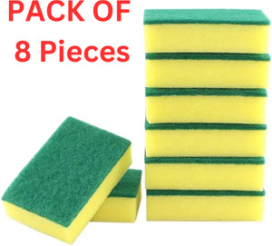 Exo Sponge and Scrub pad ( PACK OF 8 ) for dish Cleaning Scrubber for ...