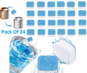 AirSoft 24 Washing Machine Descaling Powder Tablet for Tub Cleaning ...
