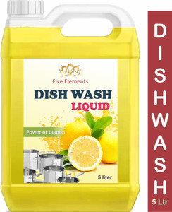 Five Elements liquid dish wash gel lemon fragnance Dish Cleaning Gel ...