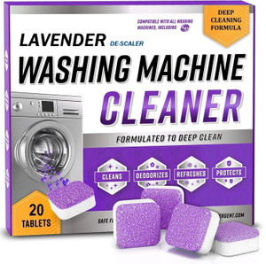 Eco-Gals Lavender Fragrance Washing Machine Deep Cleaner Tablets, 20 ...