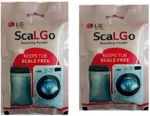 LG ScaLGo Descaling Powder for Washing Machines (Pack of 2) Dishwashing ...