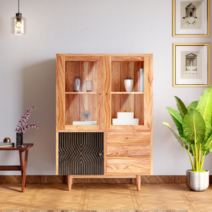 Godrej Interio Cesar Solid Wood Display Unit Price in India - Buy ...