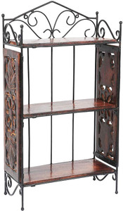 RSonewood Kitchen Rack Solid Wood Display Unit Price in India - Buy ...