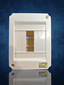 WALLPLAST 4 pole Way MCB Box Encloser Plastic Distribution Board Price ...