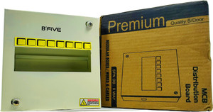 b'five Circuit Protection mcb Metal base 8 Way Pole distribution mcb ...