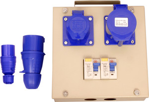 Influxx INFLUX_214_2Pcs 32A RCCB With 16Amp,32Amp 3Pin Plug & Socket ...