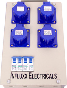 Influxx INFLX_144,3 Pin,16 Amps Industrial Plug And Socket ,16 Amps ...