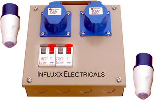 Influxx INFLX Industrial 32A 3Pin Plug and Socket with Panel Board , DP ...