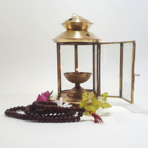 eze enterprises DIya/lamp Cover with glass(without Lid and Lamp/Diya ...