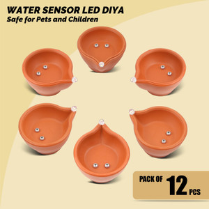 SLYKA Battery Operated E-Diya, Traditional water Floating diya for Home ...