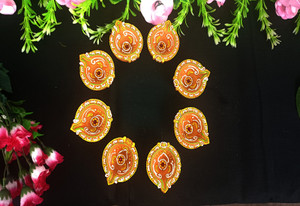 Durga Durga Diya for Home Diwali Decoration Pooja Room Office Mandir ...