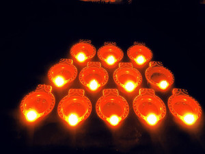 Kala Decorators LED Diya Artificial Diya Home Decoration Birthday ...