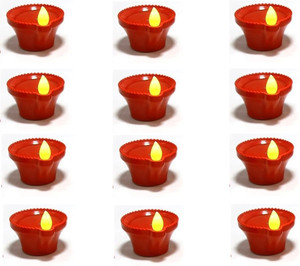 Handcrafted Diwali Special Water Sensor Led Diya/Lamps for Puja/Pooja ...