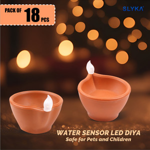SLYKA Plastic Diya Oil & Pollution free For Diwali Light and More ...